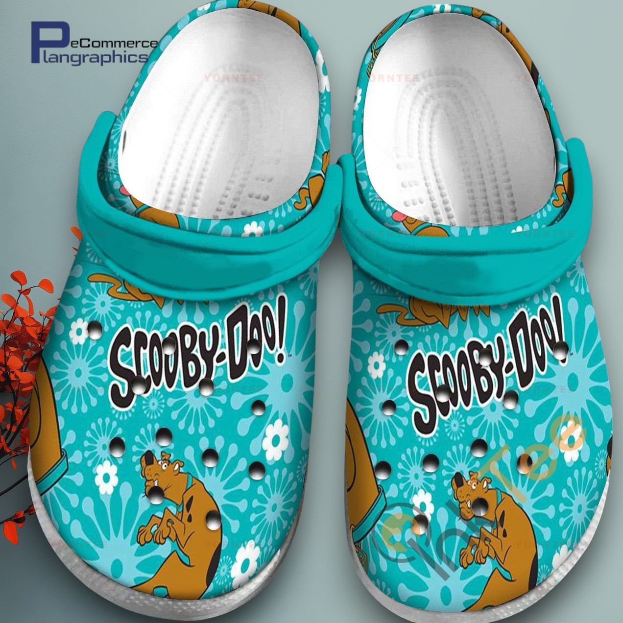 Scooby Doo Printed Crocs Clogs for Men & Women - Plangraphics